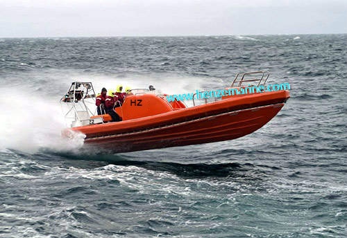 6.5M FRP Fast Rescue Boat with 200HP Inbuilt Yanmar Engine