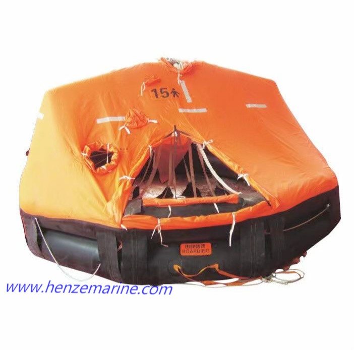 Throw-Overboard Inflatable Liferaft